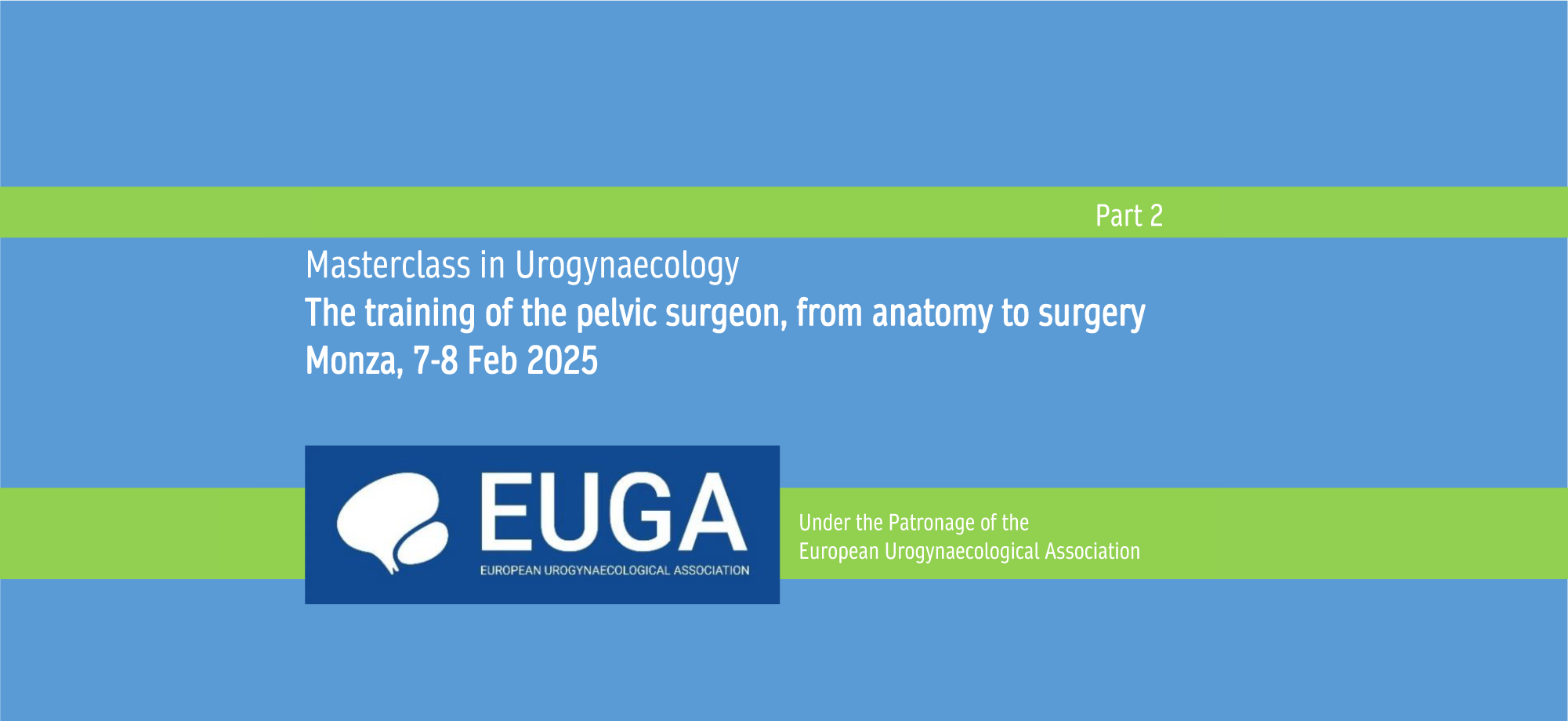 EUGA Masterclass in Urogynaecology - SPG